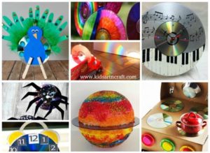 Old CD Decoration And Craft Ideas - Kids Art & Craft