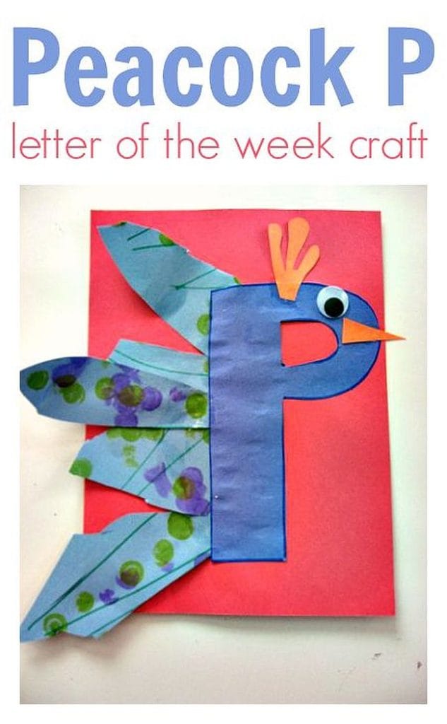 DIY Pretty Peacock Themed Crafts for Kids! - Kids Art & Craft