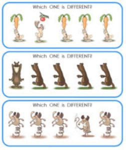 Finding Different Activities - Worksheets Preschool - Kids Art & Craft