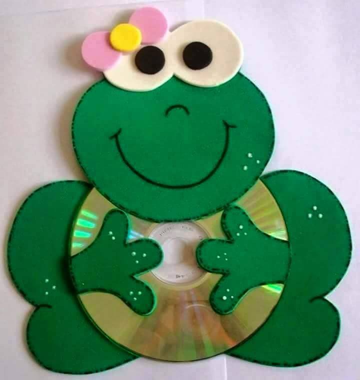 Fun Activities: Old CD Animal Crafts for Kids - Kids Art & Craft