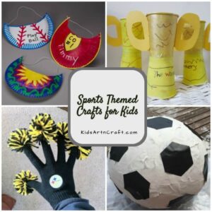 Sports Themed Crafts for Kids - Kids Art & Craft