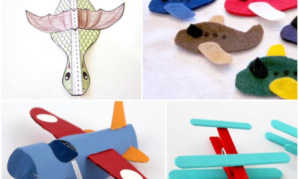 23 Kids Loving Airplane Crafts - Kids Art & Craft