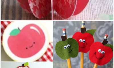 15 Back to School Apple Crafts and Activities - Kids Art & Craft