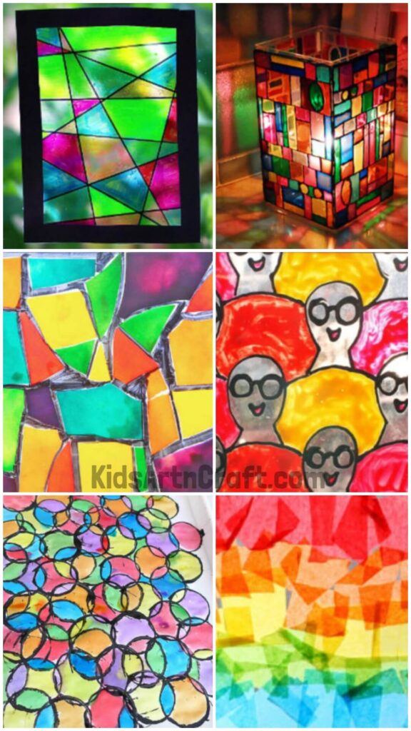 Beautiful Stained Glass Art Projects for Kids - Kids Art & Craft