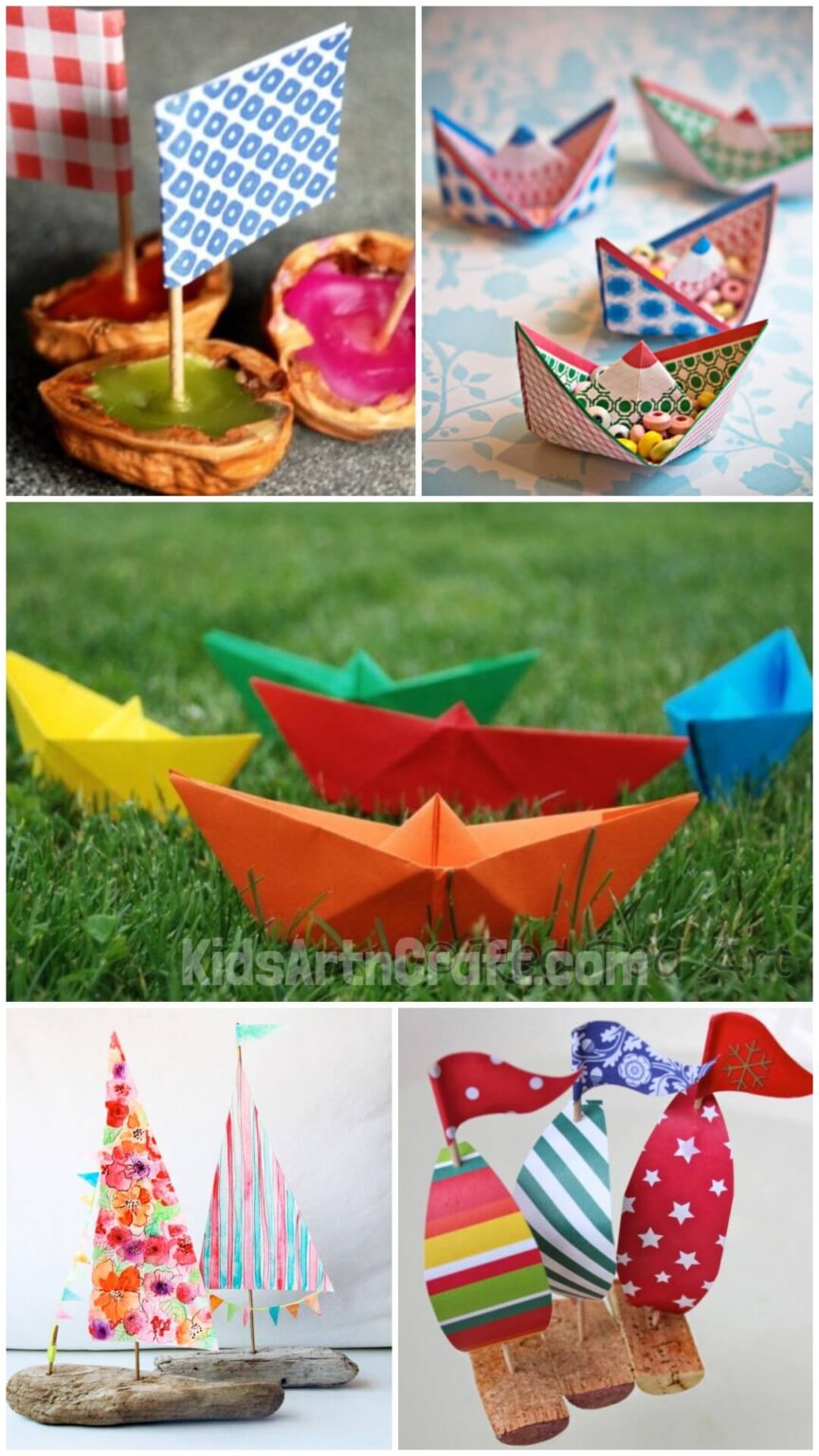 15+ Easy Boat Craft Ideas for Kids - Kids Art & Craft