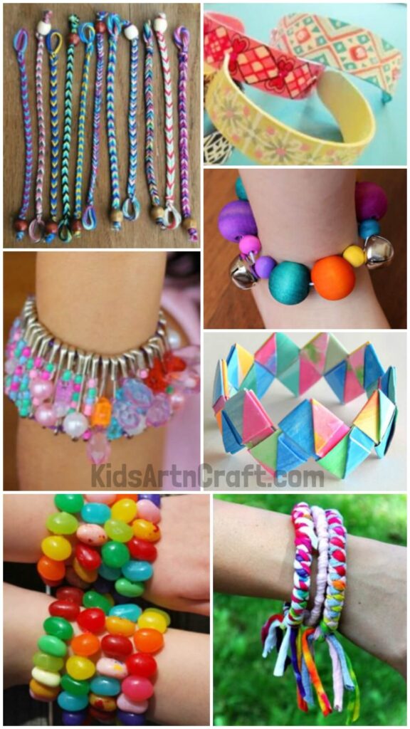DIY Friendship Bracelets for Kids - Kids Art & Craft