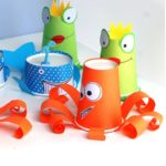 30 Disposable Glass/Cup Crafts for Kids - Kids Art & Craft