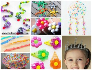 21 Pony Bead Craft And Projects For Kids - Kids Art & Craft