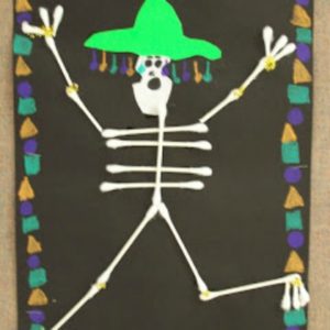 Easy Day of the Dead DIY Crafts Project for Kids - Kids Art & Craft