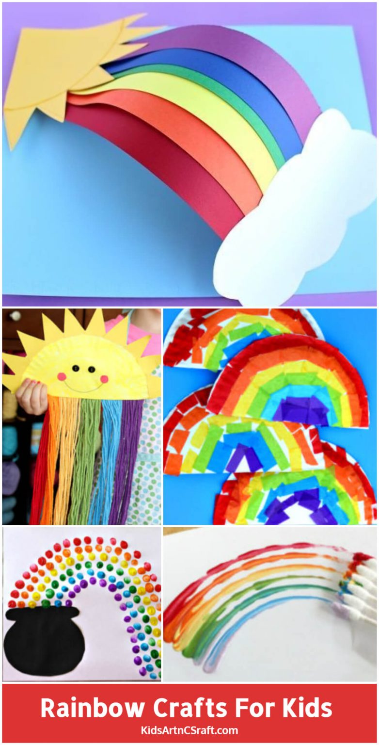 20+ Rainbow Crafts and Activities for Kids - Kids Art & Craft