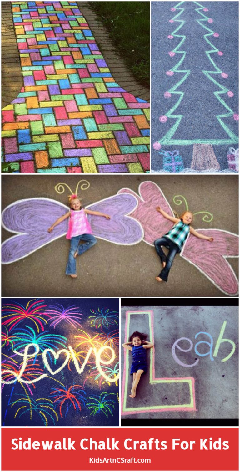 20+ Sidewalk Chalk Activities That’ll Keep Kids Entertained for Hours ...