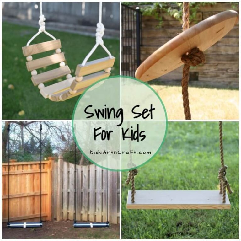 DIY Swing-Set Tutorials for Kids - Kids Art & Craft