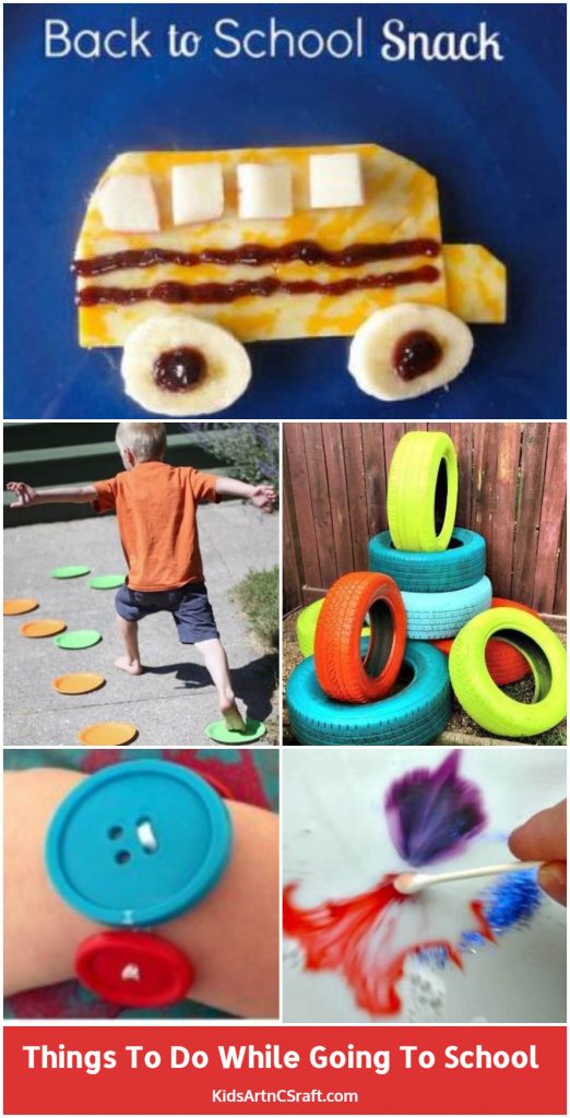 11 Things to do together when Kids go to School - Kids Art & Craft