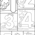 1-10 Writing numbers worksheets for preschool and kindergarten - Kids ...