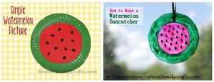 20+ Watermelon Crafts and DIY Projects for Kids - Kids Art & Craft