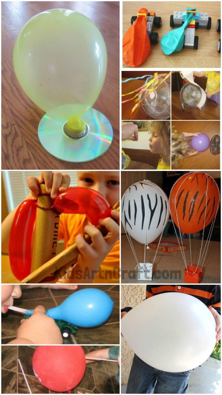 Fun Balloon Science Experiments for Kids - Kids Art & Craft