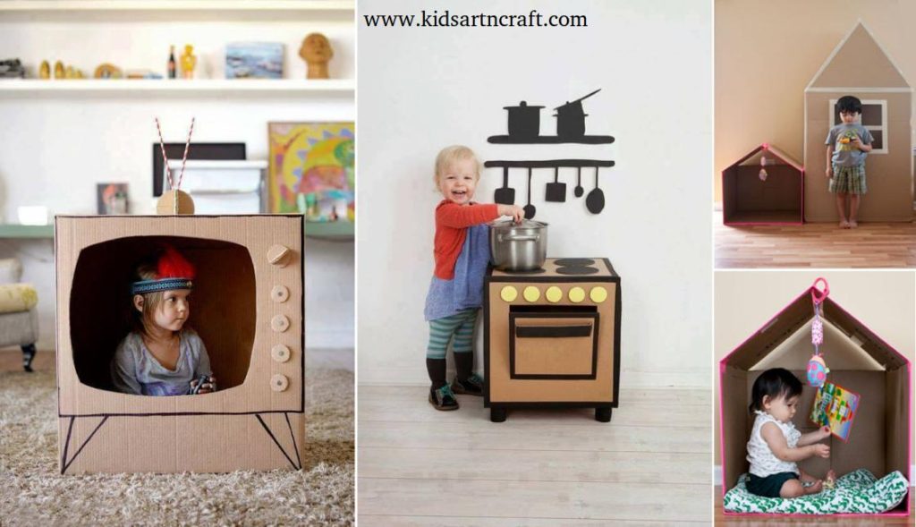Amazing Things Parents Made for Their Kids With a Cardboard Box - Kids ...