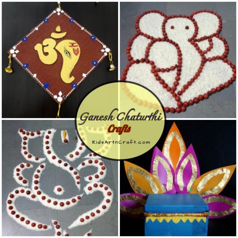Ganesh Chaturthi Crafts and Activities for Kids 2023 - Kids Art & Craft