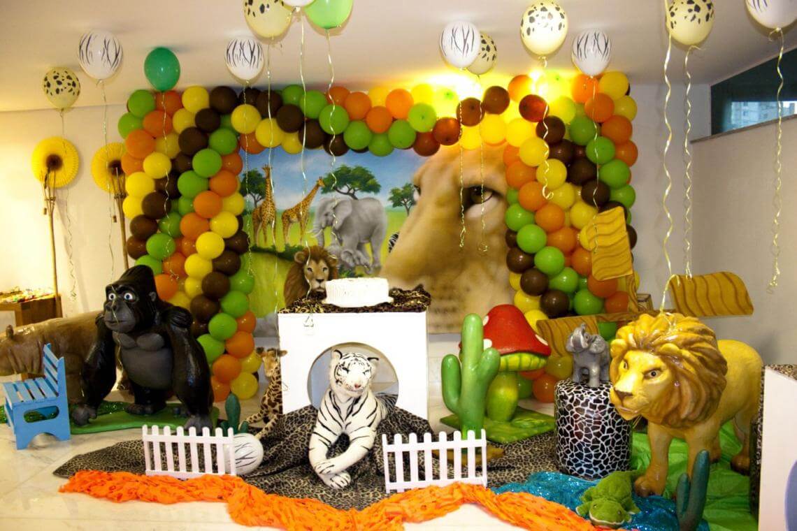 Jungle Safari Theme Birthday Party Ideas - Kids Art & Craft