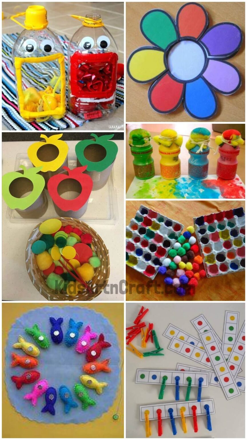 Activities for your kids to practice colors - Kids Art & Craft