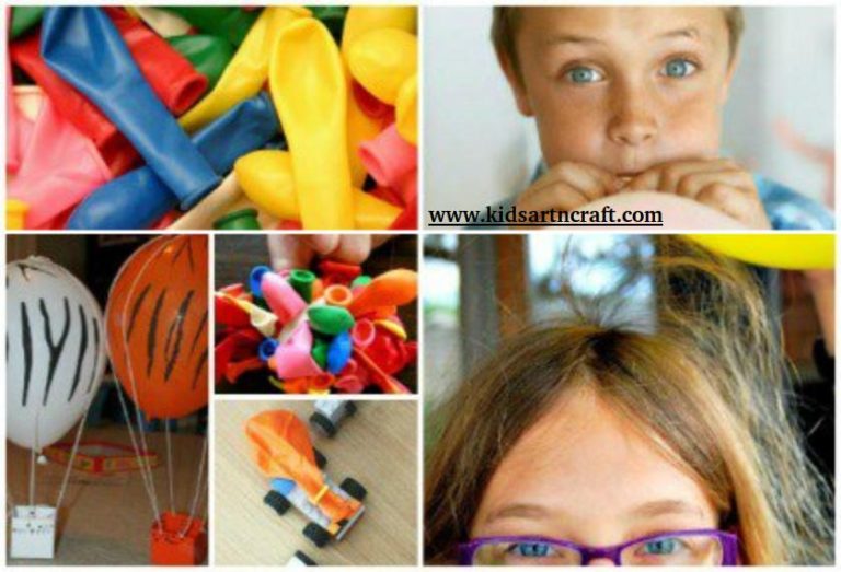 Fun Balloon Science Experiments for Kids - Kids Art & Craft