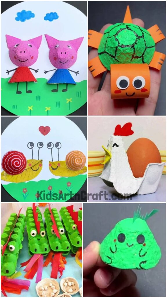 Creative Egg Cartons Craft Ideas - Kids Art & Craft