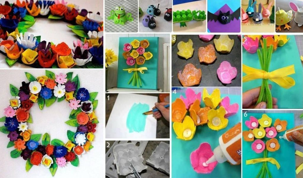 Creative Egg Cartons Craft Ideas - Kids Art & Craft