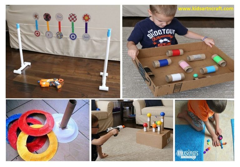 Easy Recycling Crafts & Game Activities For Kids - Kids Art & Craft