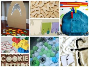 Interesting Letter Learning Activities For Preschoolers - Kids Art & Craft