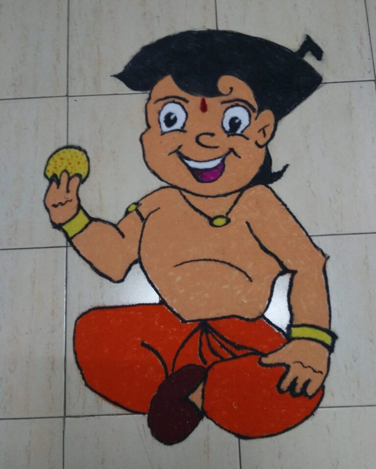 Easy & Creative Rangoli Designs for Kids - Kids Art & Craft