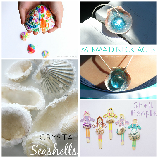 Adorable Seashell Fun Craft Ideas for Kids - Kids Art & Craft