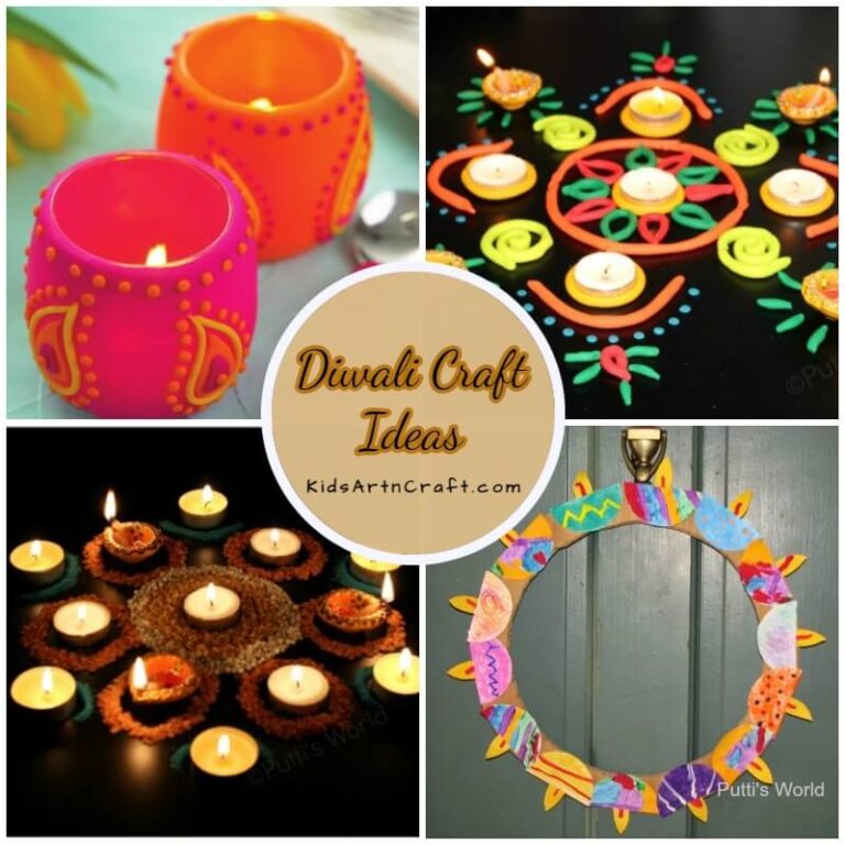 15 Best Diwali Crafts Ideas for Kids - Kids Art & Craft