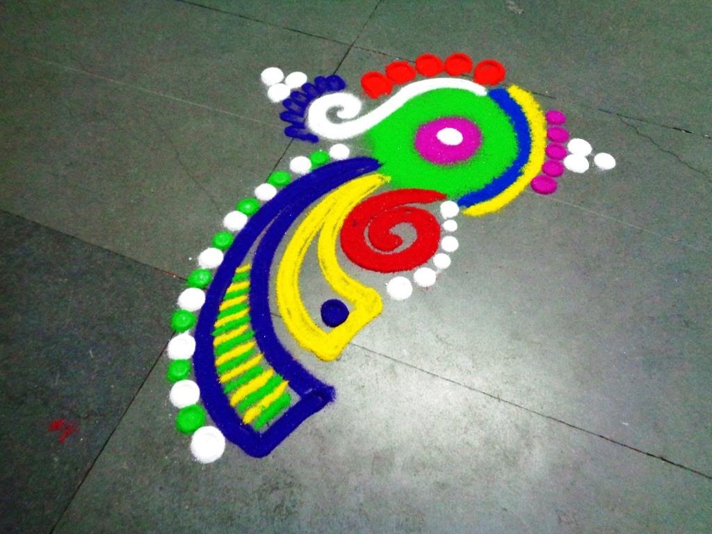Easy & Creative Rangoli Designs for Kids - Kids Art & Craft