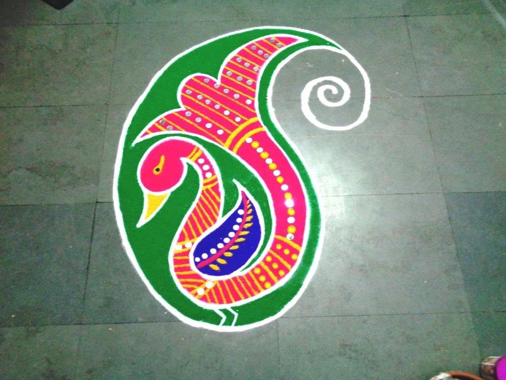 Easy & Creative Rangoli Designs for Kids - Kids Art & Craft
