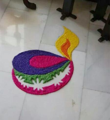 Easy & Creative Rangoli Designs for Kids - Kids Art & Craft