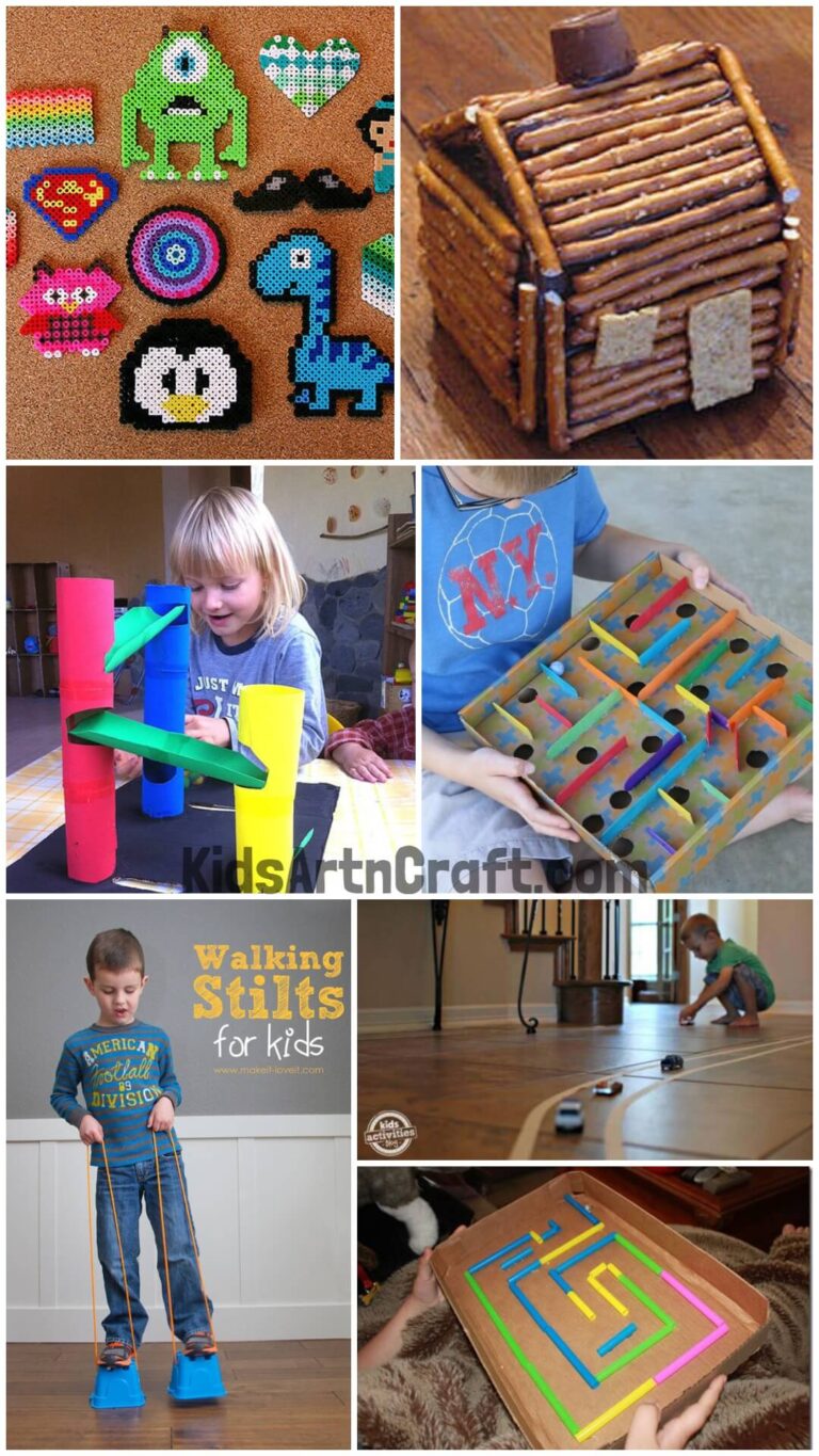 Best Indoor Craft Activities for kids - Kids Art & Craft