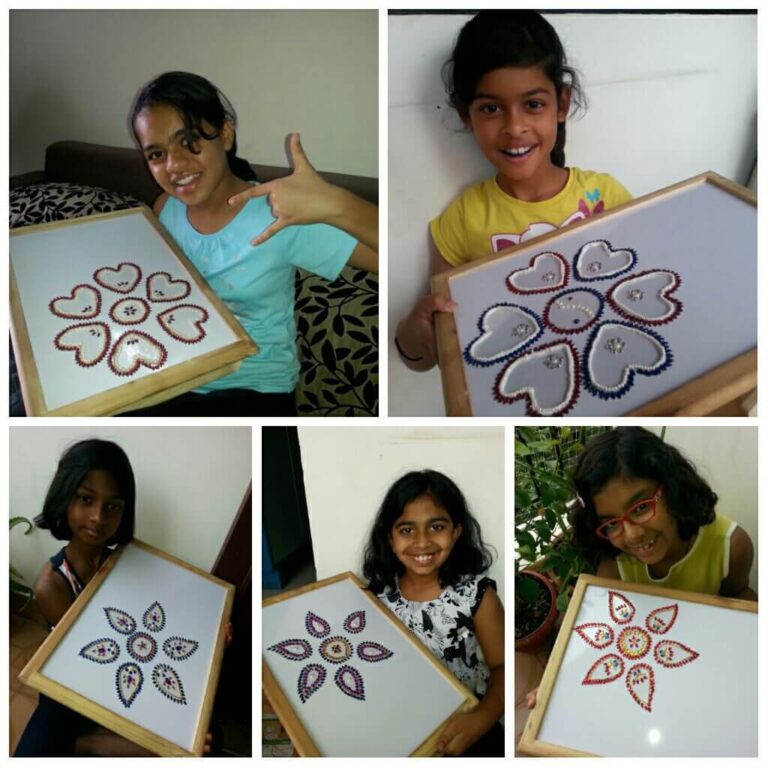 Easy & Creative Rangoli Designs for Kids - Kids Art & Craft