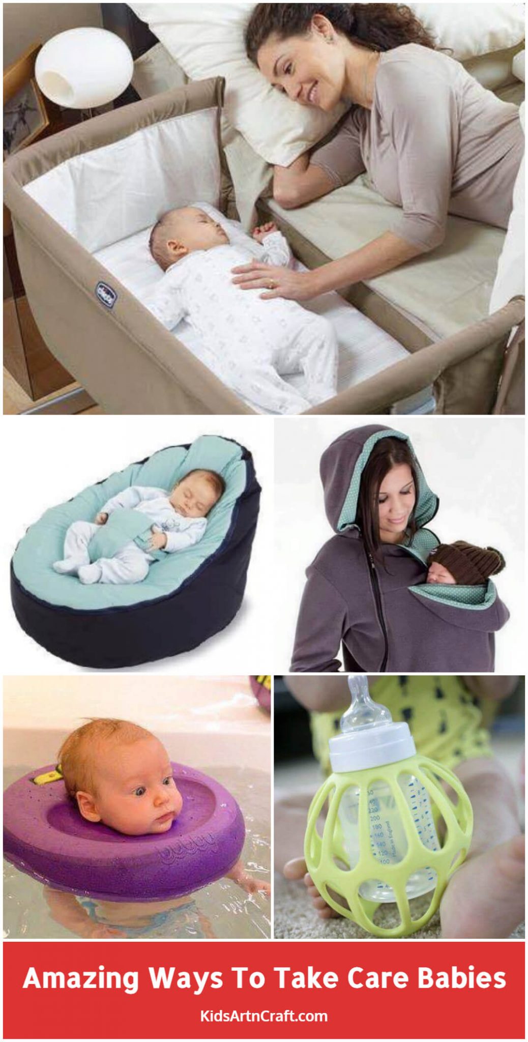 10+ Amazing ways to take care of babies - Kids Art & Craft