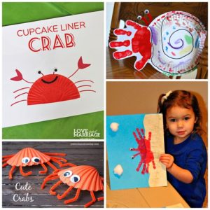 Easy Crab Crafts for Kids to Make - Kids Art & Craft