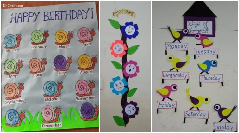 Creative Chart Making Ideas for School Decoration - Kids Art & Craft