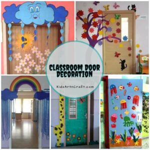 Classroom Door Decoration Ideas For Kindergarten - Kids Art & Craft