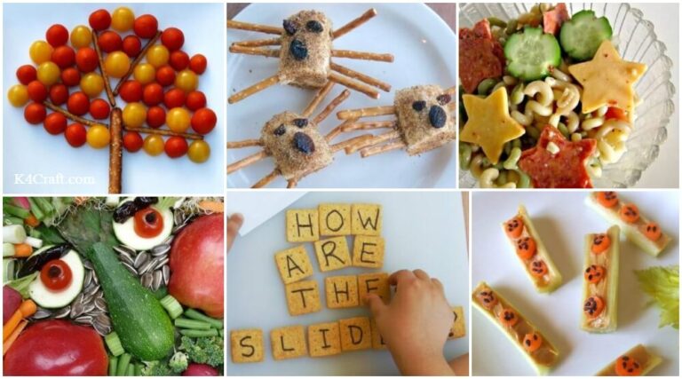 Funny Food Decoration Ideas for Kids - Kids Art & Craft