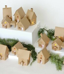 Cardboard House Craft Ideas for Kids - Kids Art & Craft