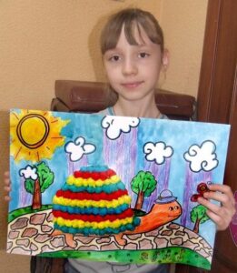 Crumpled Paper Crafts for Kids - Kids Art & Craft