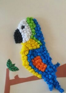 Crumpled Paper Crafts for Kids - Kids Art & Craft