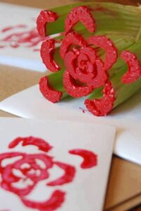 DIY Homemade Stamp Making Ideas For Children - Kids Art & Craft