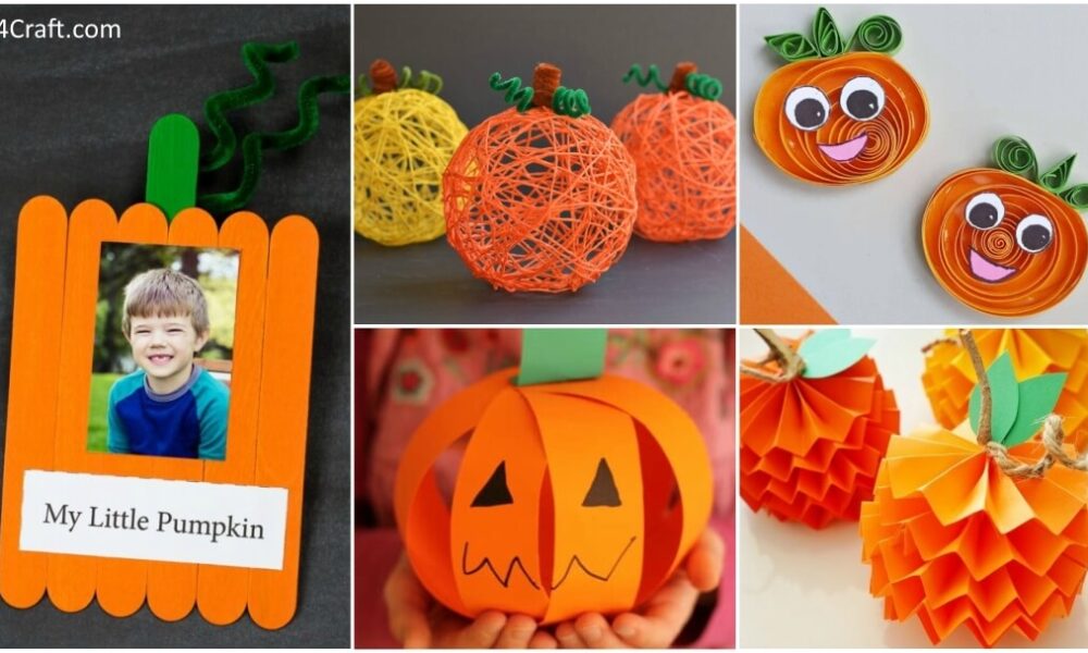 Colorful Pumpkin Seed Crafts for Kids - Kids Art & Craft