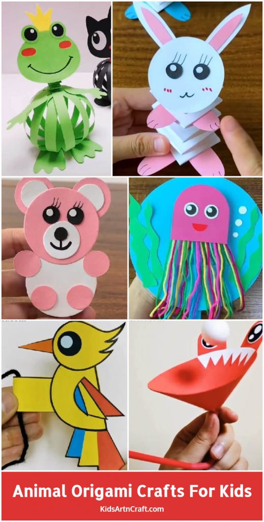 Easy DIY Animal Crafts: An Origami Zoo Of Your Own! - Kids Art & Craft