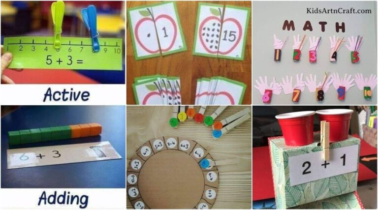 DIY Math Crafts and Activities for Kids - Kids Art & Craft
