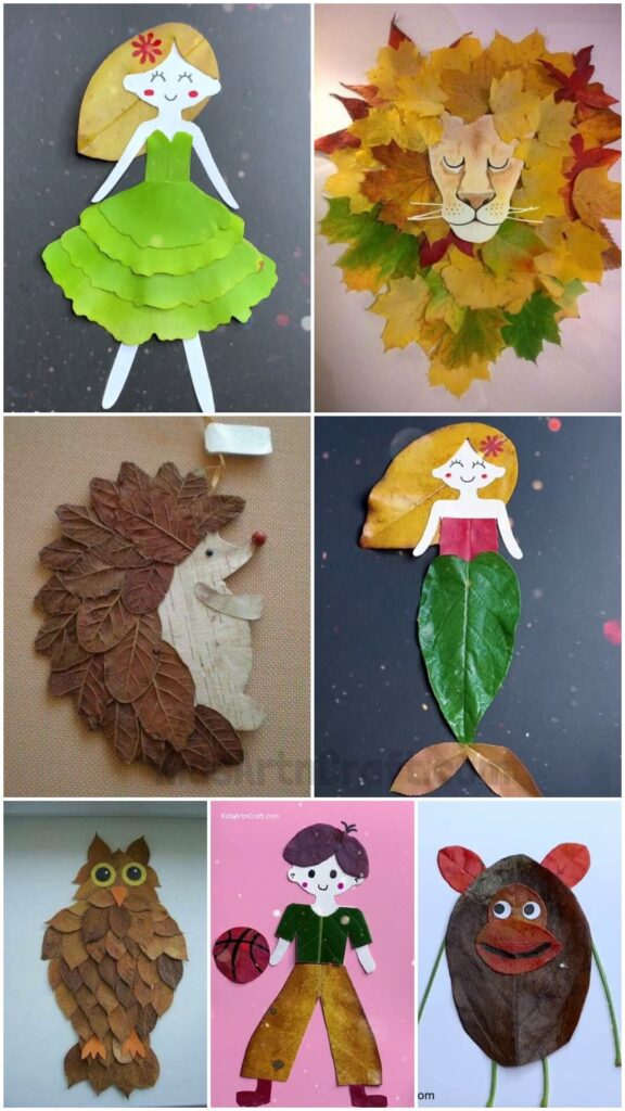 Easy to Make Fall Leaf Craft Ideas for Kids - Kids Art & Craft